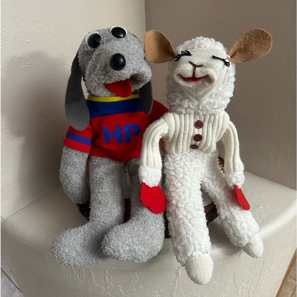 Lamb Chops | Toys | 993 Hush Puppy Lamb Chops Hand Puppets Shari Lewis ...